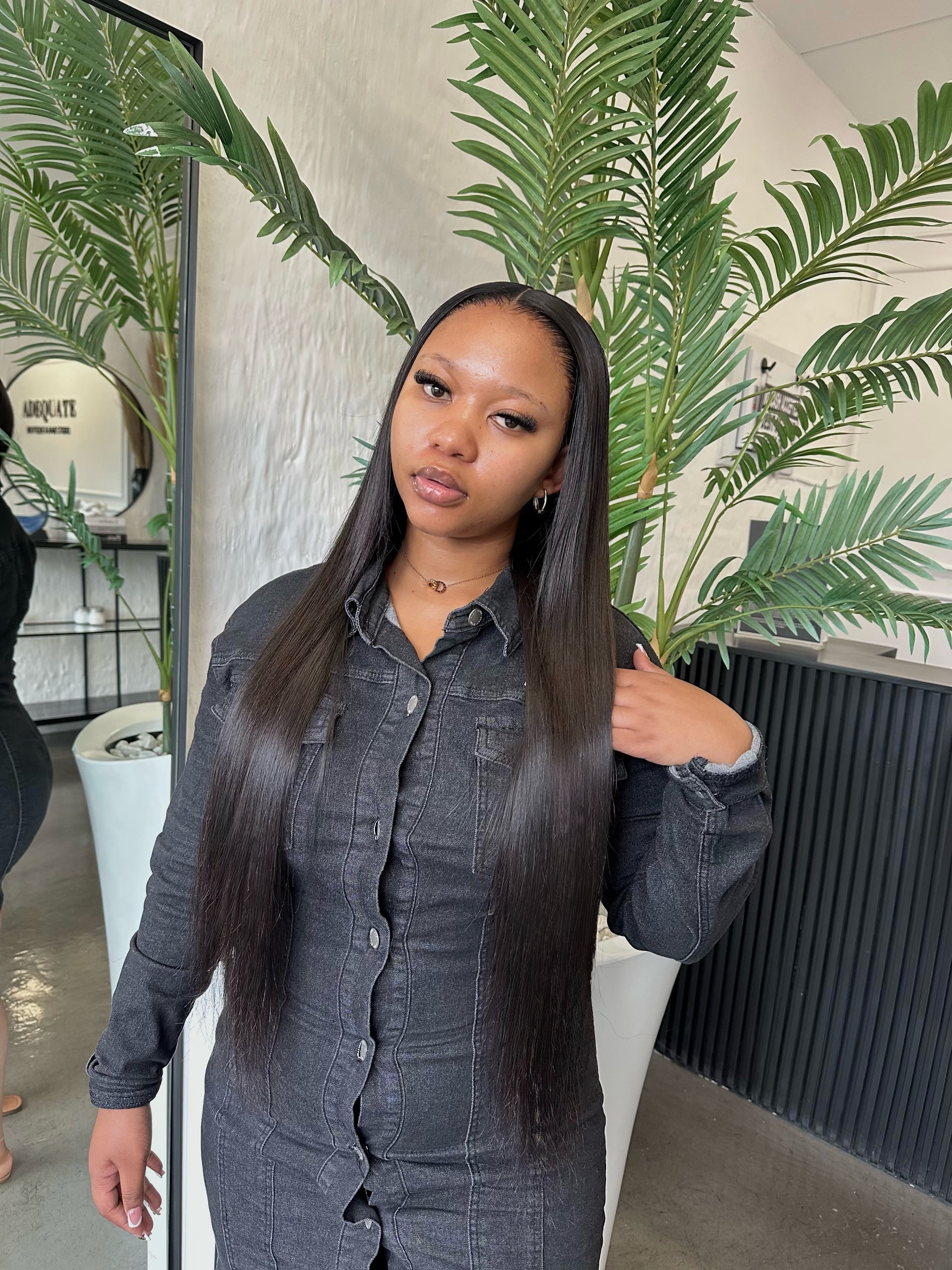 30” Straight HD frontal Unit – Adequate Hair Studio
